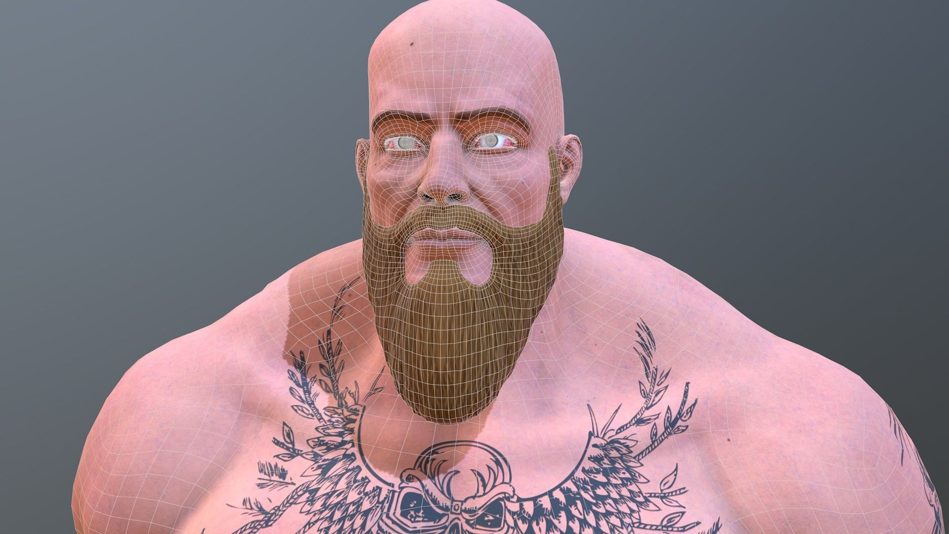 3D model big man VR / AR / low-poly | CGTrader