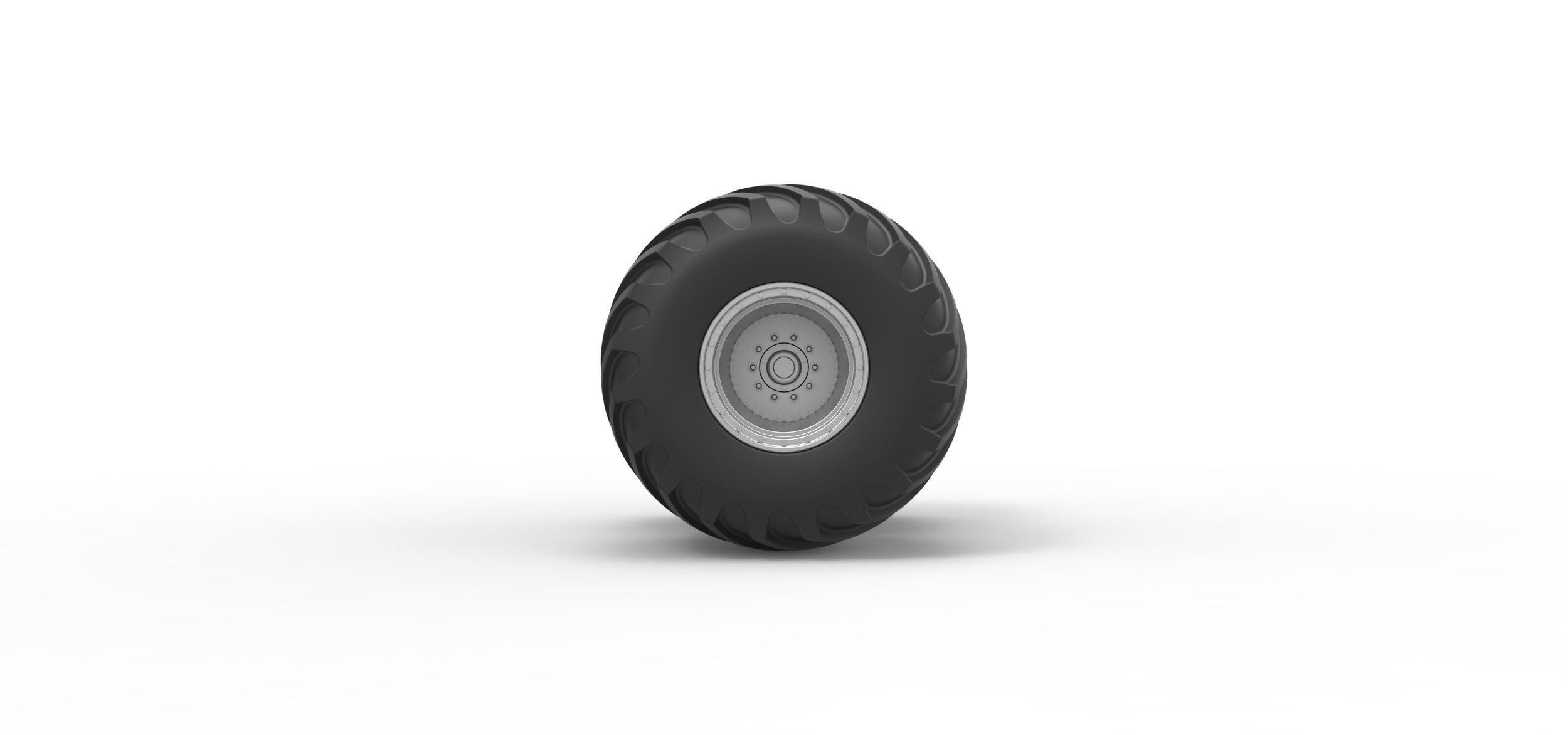 Diecast Monster Jam Double Wheel Scale 1 to 25 3D model 3D printable ...