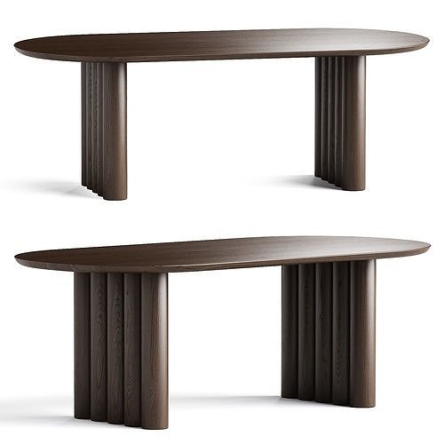 Contemporary Dining Table 3d model 3D model | CGTrader