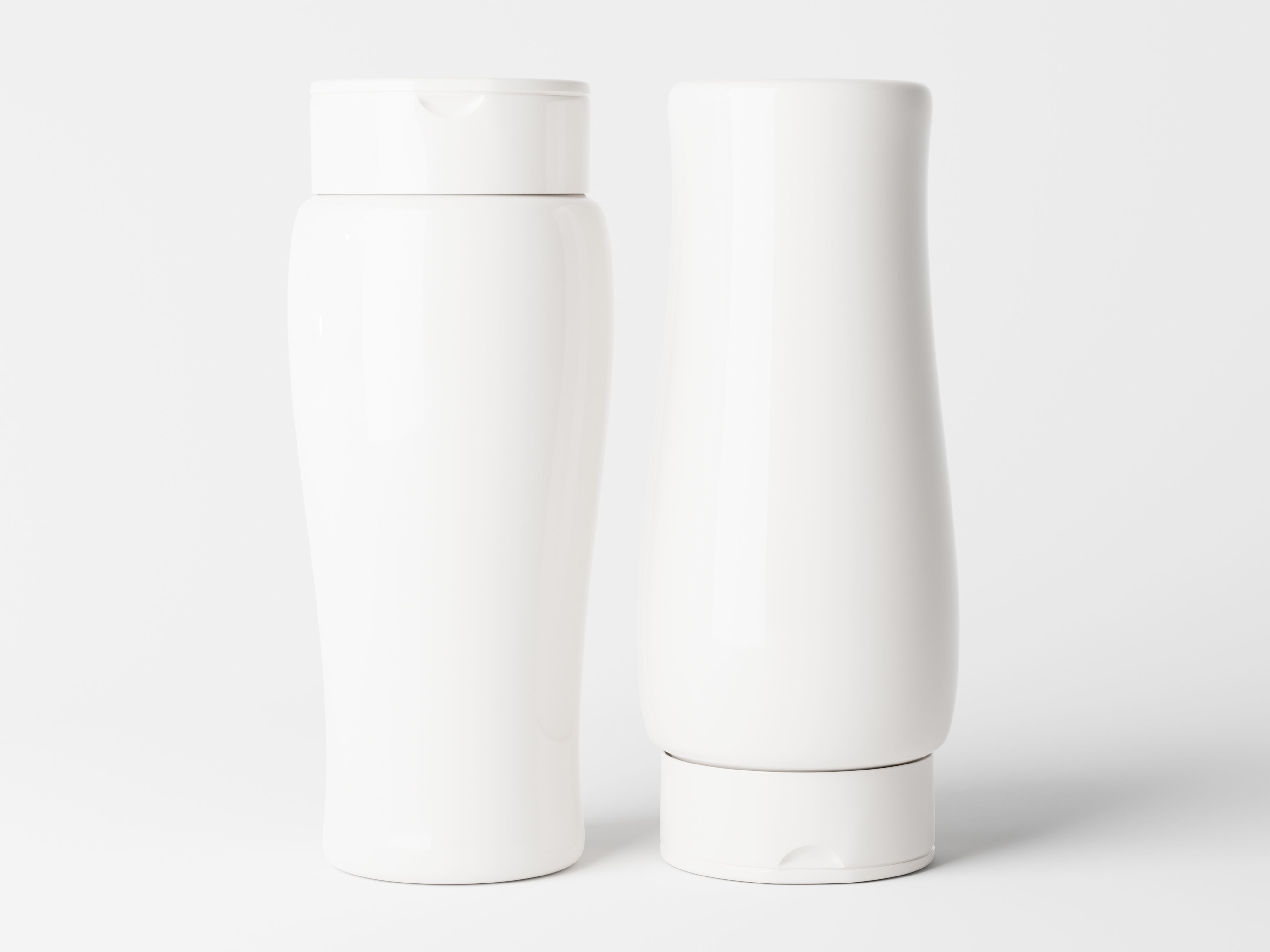 3D model Cosmetic Flip Top Cap Large Bottle Packaging VR / AR / low ...