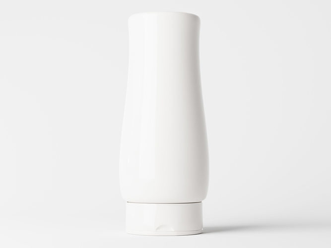 3D model Cosmetic Flip Top Cap Large Bottle Packaging VR / AR / low ...