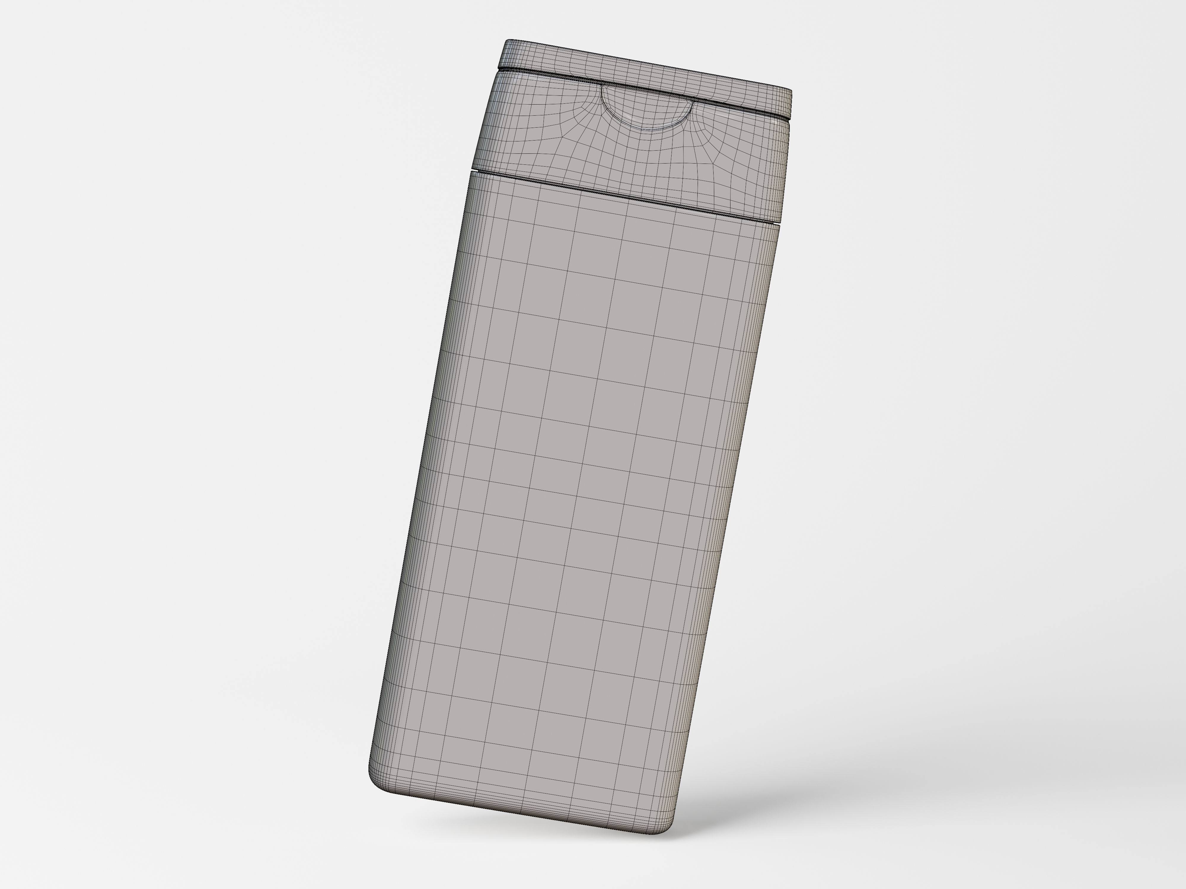 3D model Square Shampoo Bottle Packaging VR / AR / low-poly | CGTrader