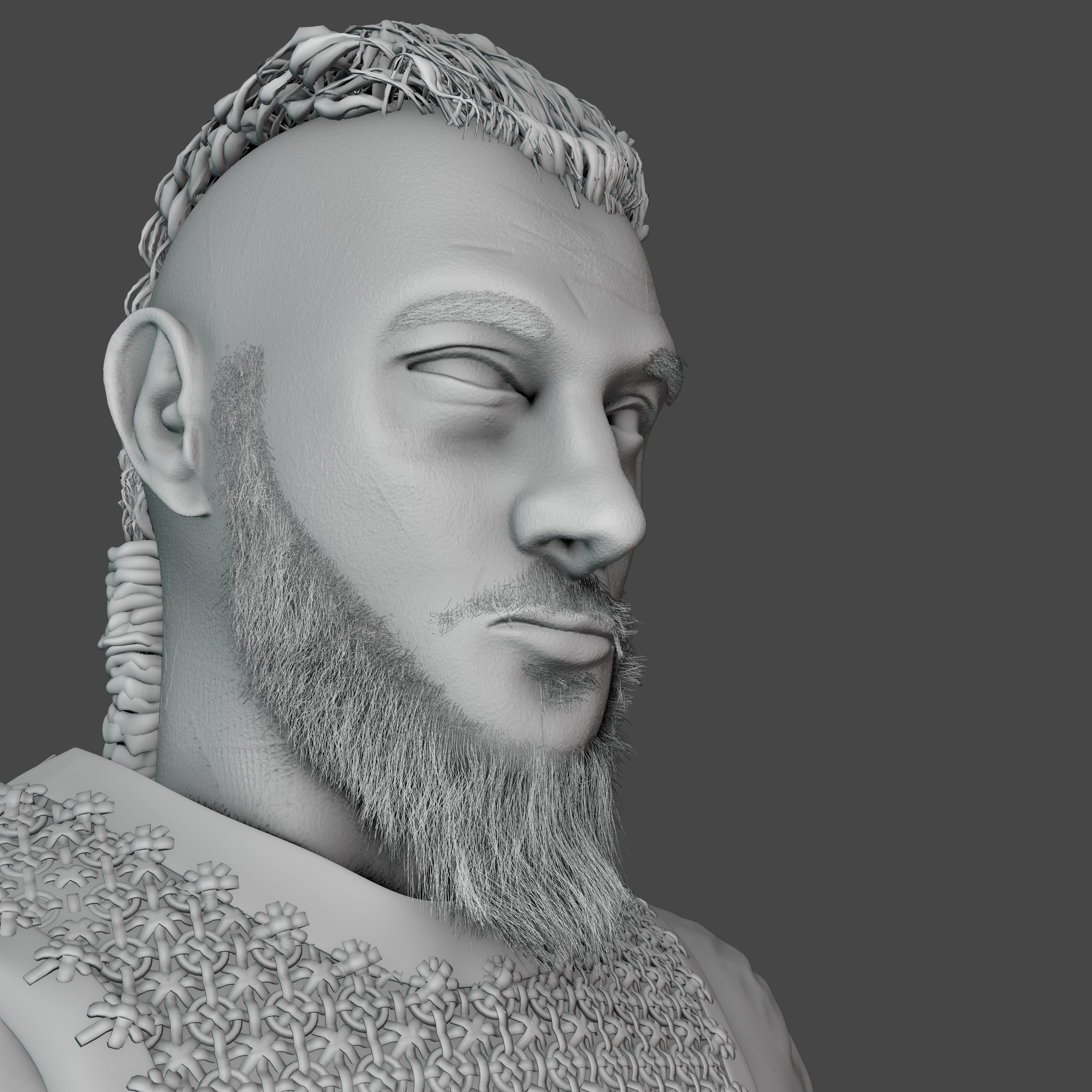 3D model ragnar lothbrok VR / AR / low-poly | CGTrader