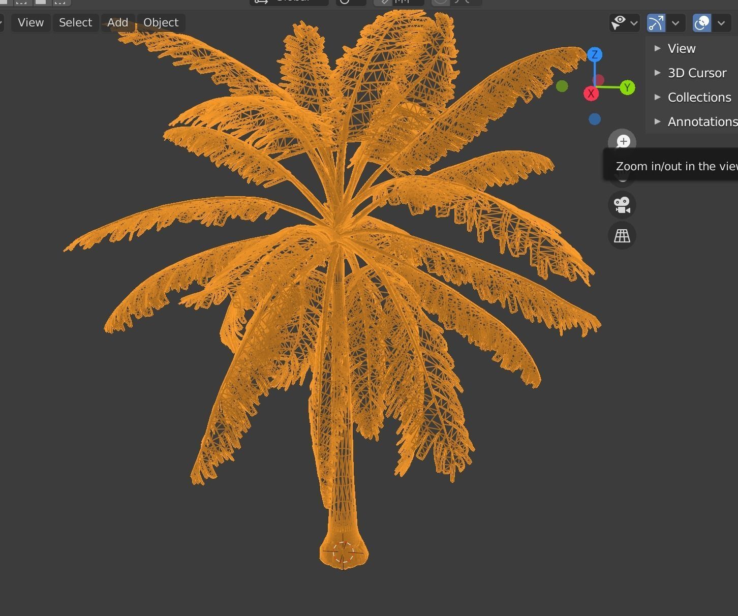3D model realistic palm tree VR / AR / low-poly | CGTrader