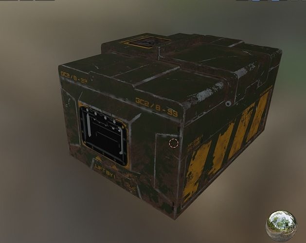 3D model realistic ammo box VR / AR / low-poly | CGTrader