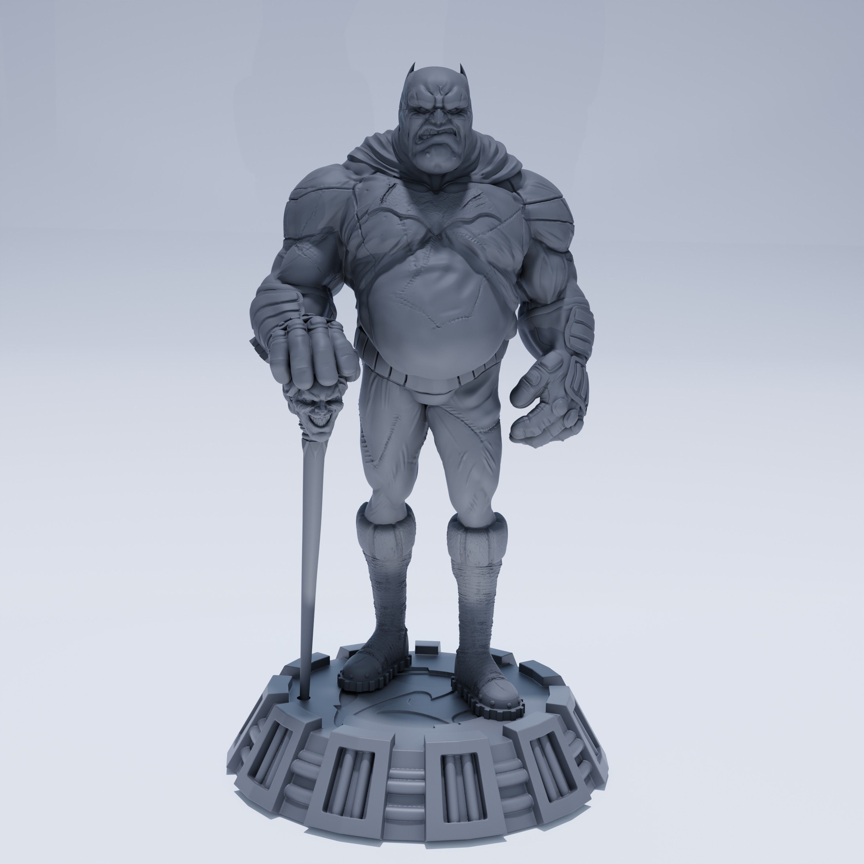 OLD BATMAN 3D model 3D printable | CGTrader