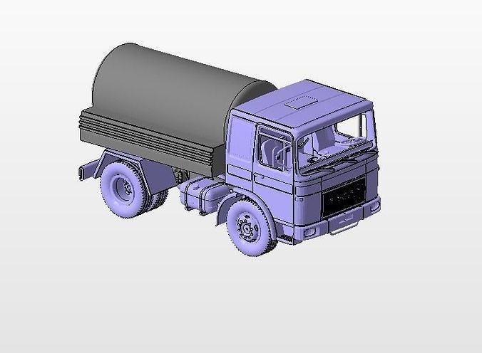 Roman Truck 3D model 3D printable | CGTrader
