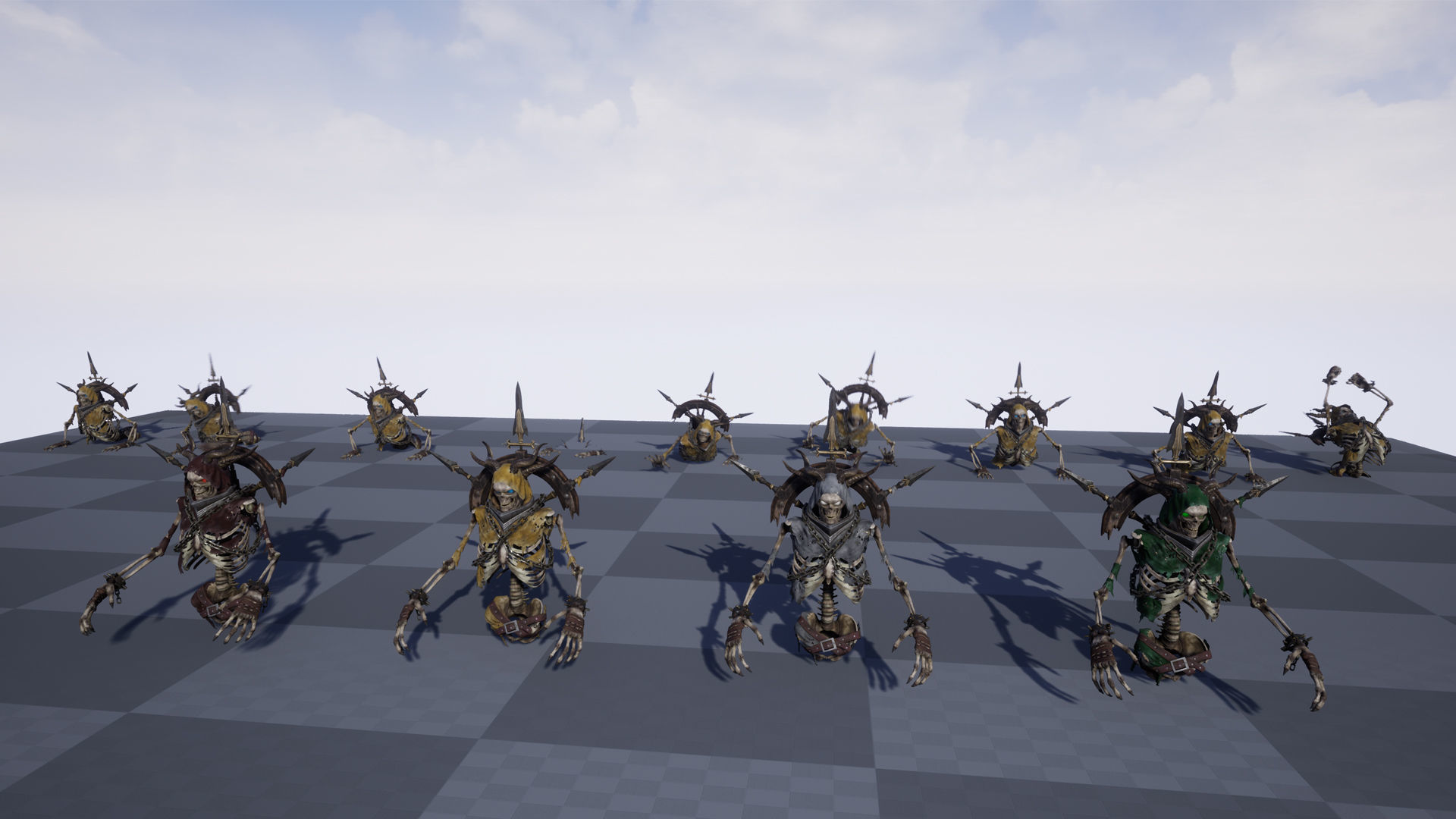 3D model Skeleton Boss VR / AR / low-poly | CGTrader