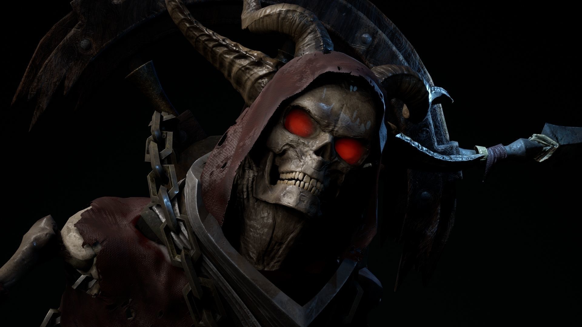 3D model Skeleton Boss VR / AR / low-poly | CGTrader