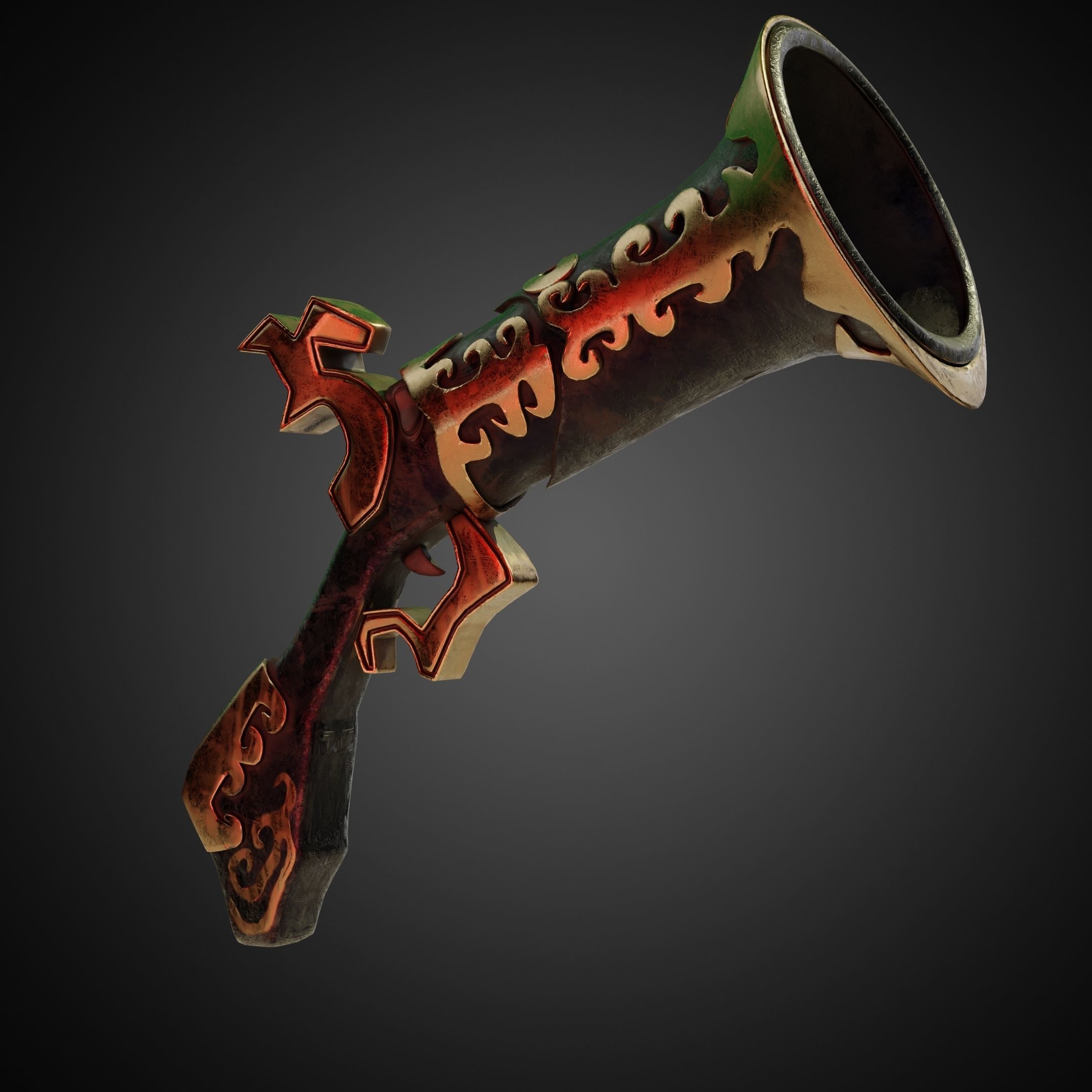 League of Legends Miss Fortune Gun for Cosplay 3D model 3D printable ...