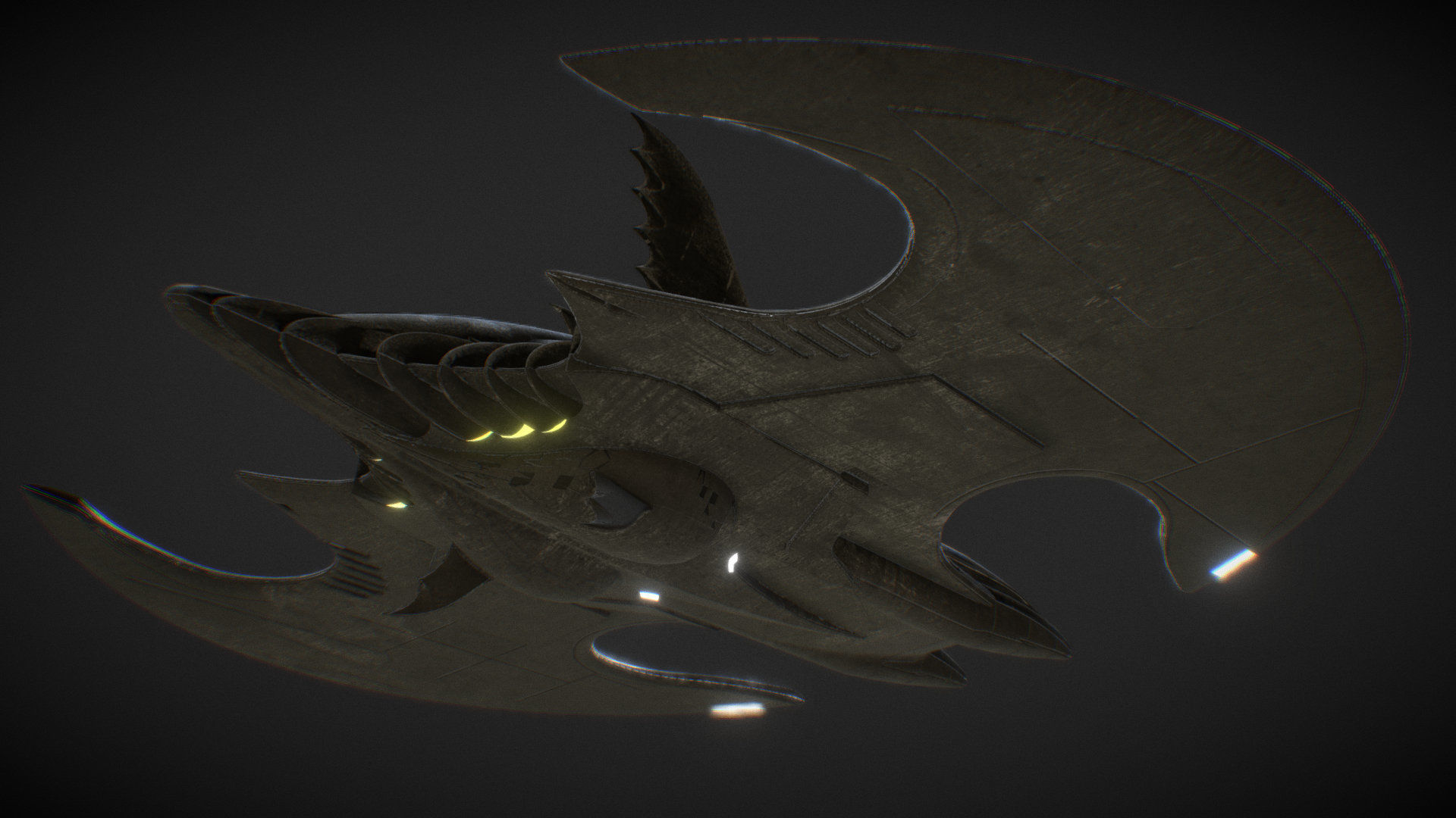 3D model Batwing from the film Batman 1989 VR / AR / low-poly | CGTrader