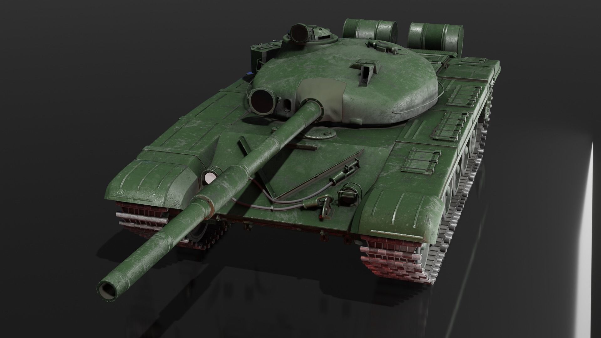 3D model The T-72 Ural VR / AR / low-poly | CGTrader