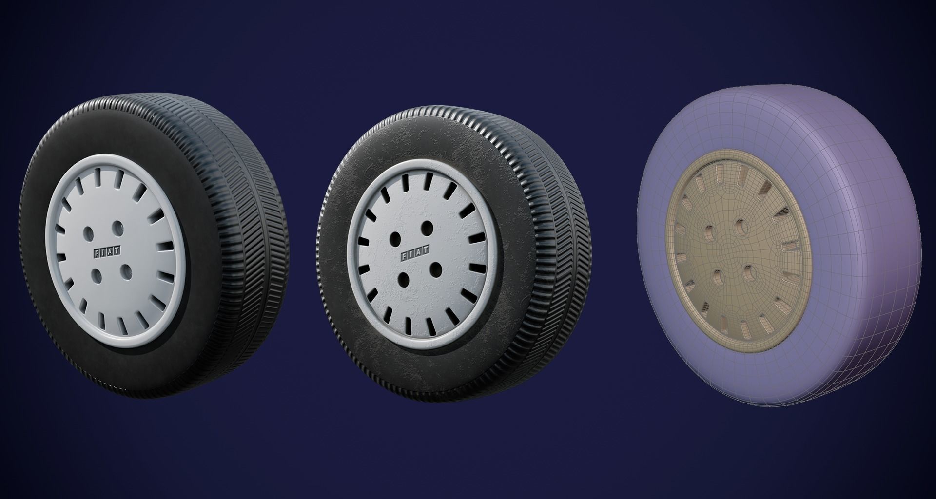 Fiat 147 car 3D model | CGTrader