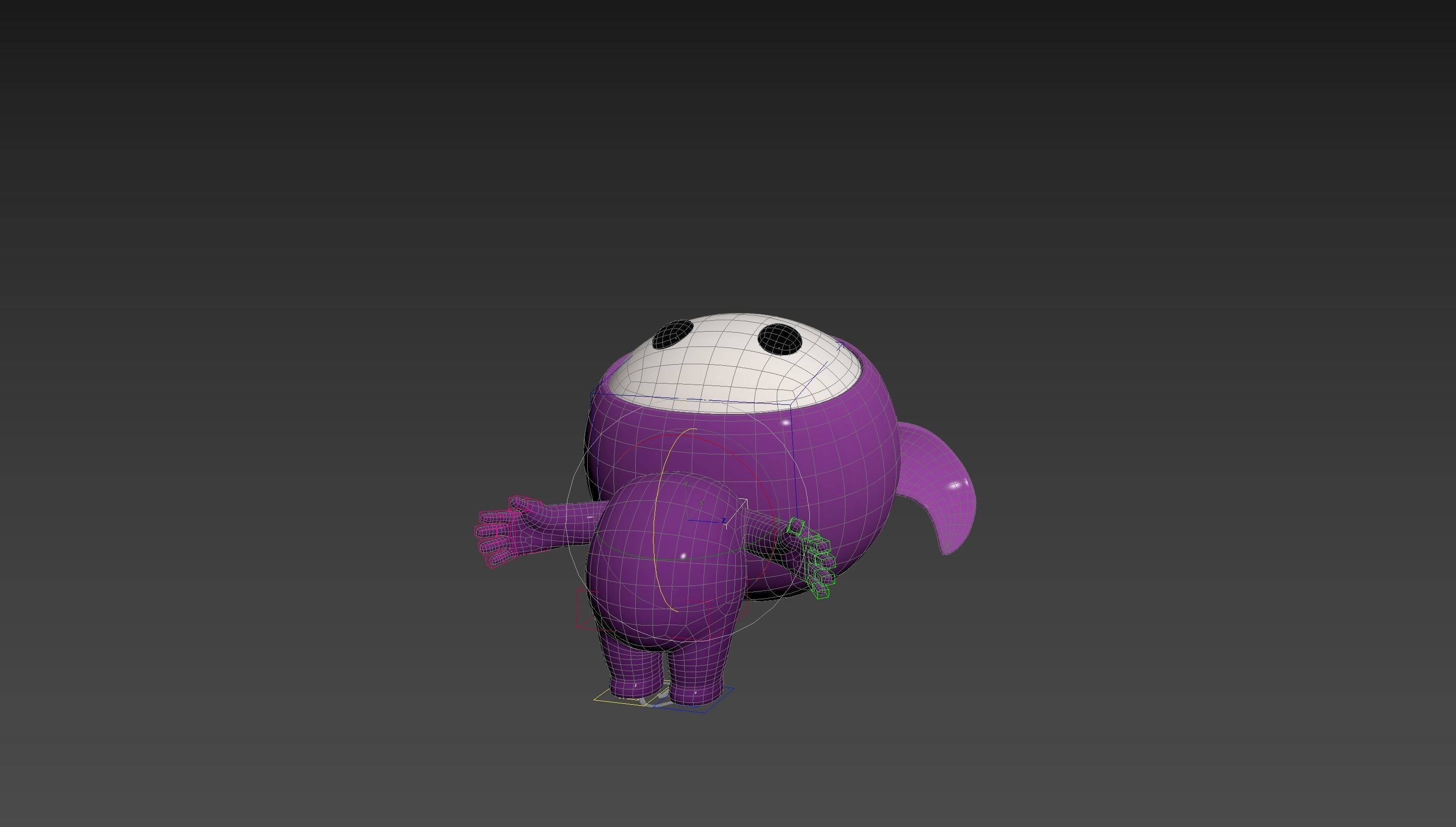 Character251 Rigged Mascot 3D model rigged | CGTrader