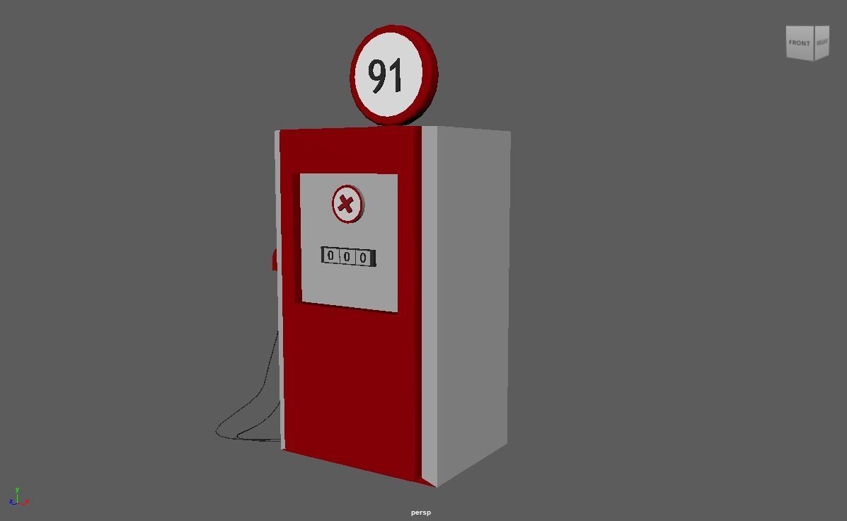 fuel box free 3D model | CGTrader