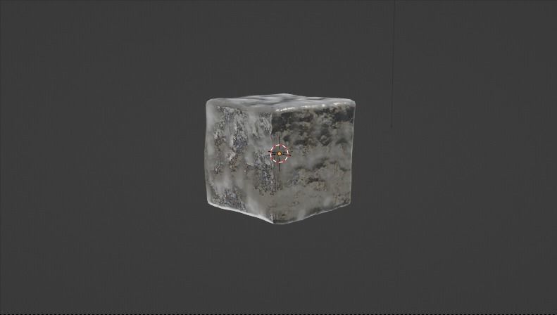 Ice cube free 3D model | CGTrader
