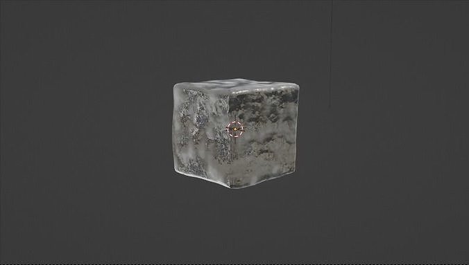 Ice cube free 3D model | CGTrader