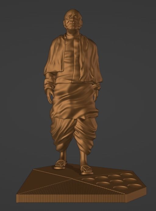 3D model Statue of Unity or sardar patel VR / AR / low-poly | CGTrader