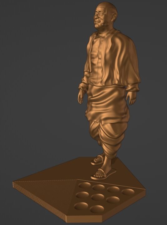 3D model Statue of Unity or sardar patel VR / AR / low-poly | CGTrader