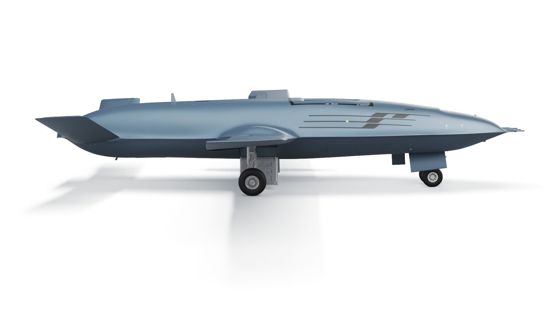 Boeing MQ25 Stingray Aerial Refueling Drone US 2 3D model | CGTrader