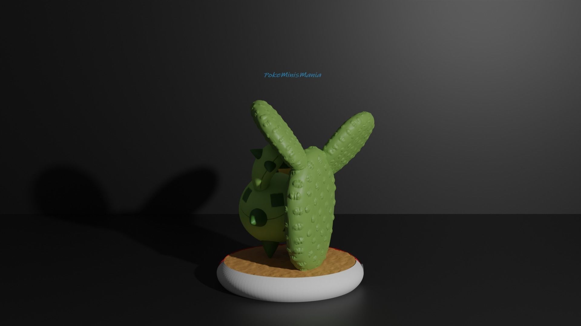 Cacnea pokemon 3D print model 3D model 3D printable | CGTrader Cacnea pokemon 3D print model 3D model 3D printable | CGTrader