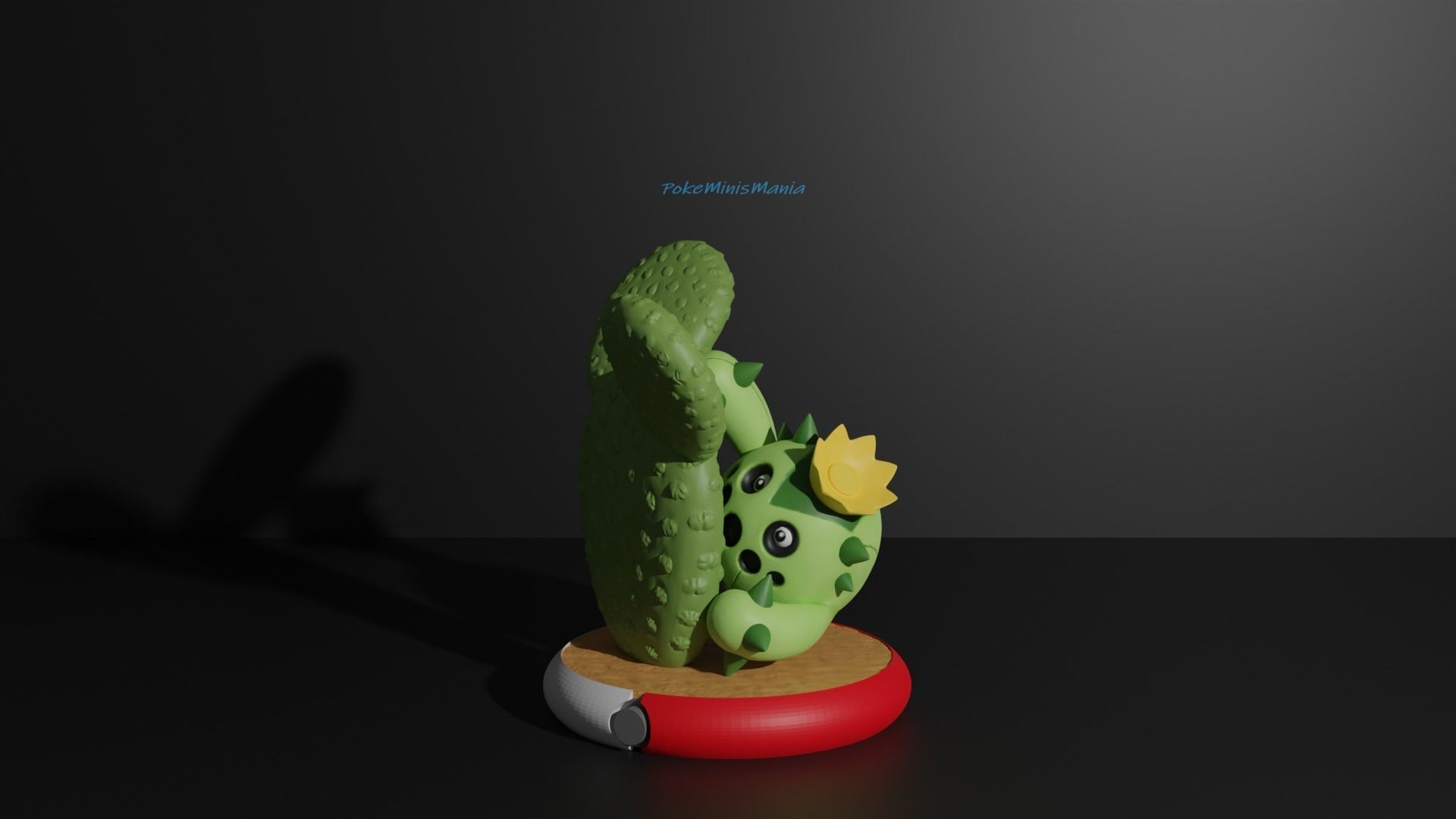 Cacnea pokemon 3D print model 3D model 3D printable | CGTrader Cacnea pokemon 3D print model 3D model 3D printable | CGTrader