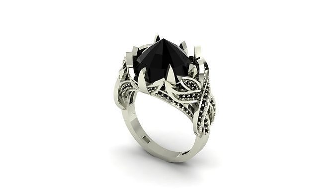 black magic ring 3D model 3D printable | CGTrader