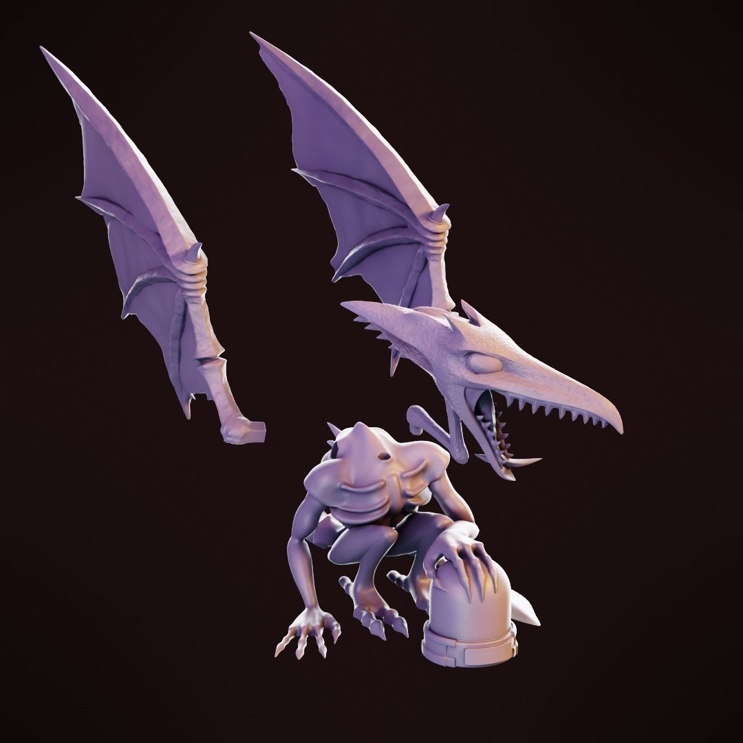 Ridley - Super Metroid 3D model 3D printable | CGTrader