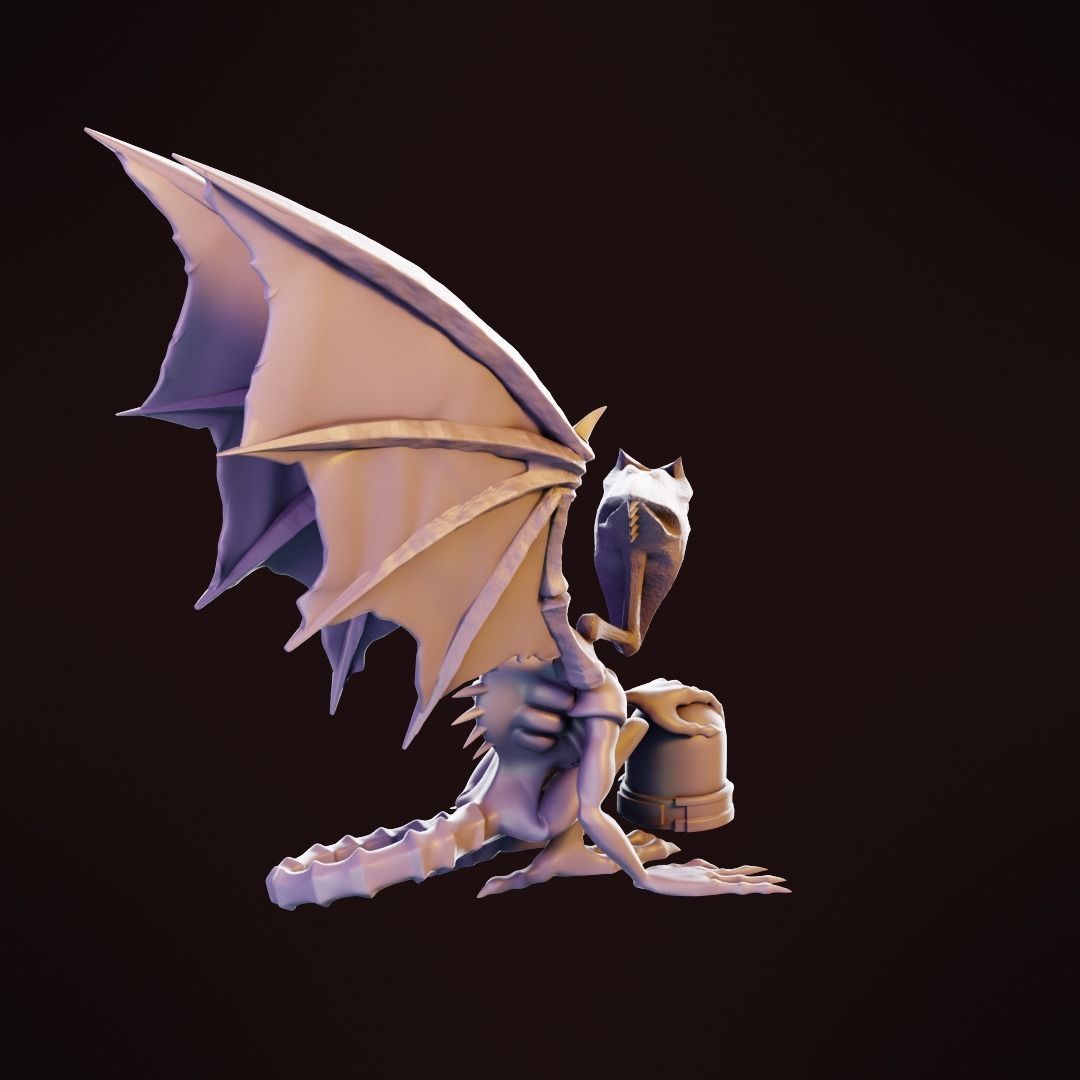 Ridley - Super Metroid 3D model 3D printable | CGTrader