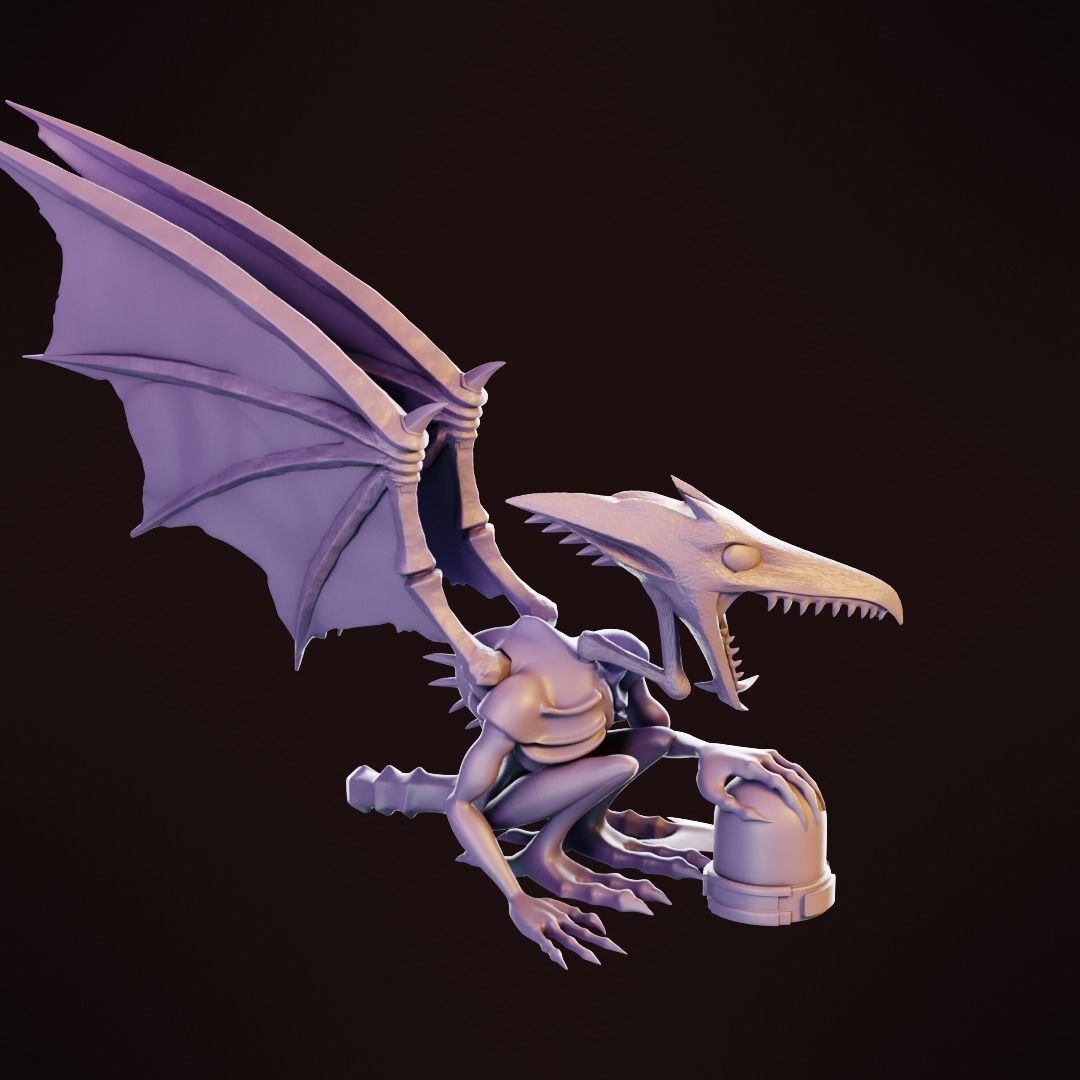 Ridley - Super Metroid 3D model 3D printable | CGTrader