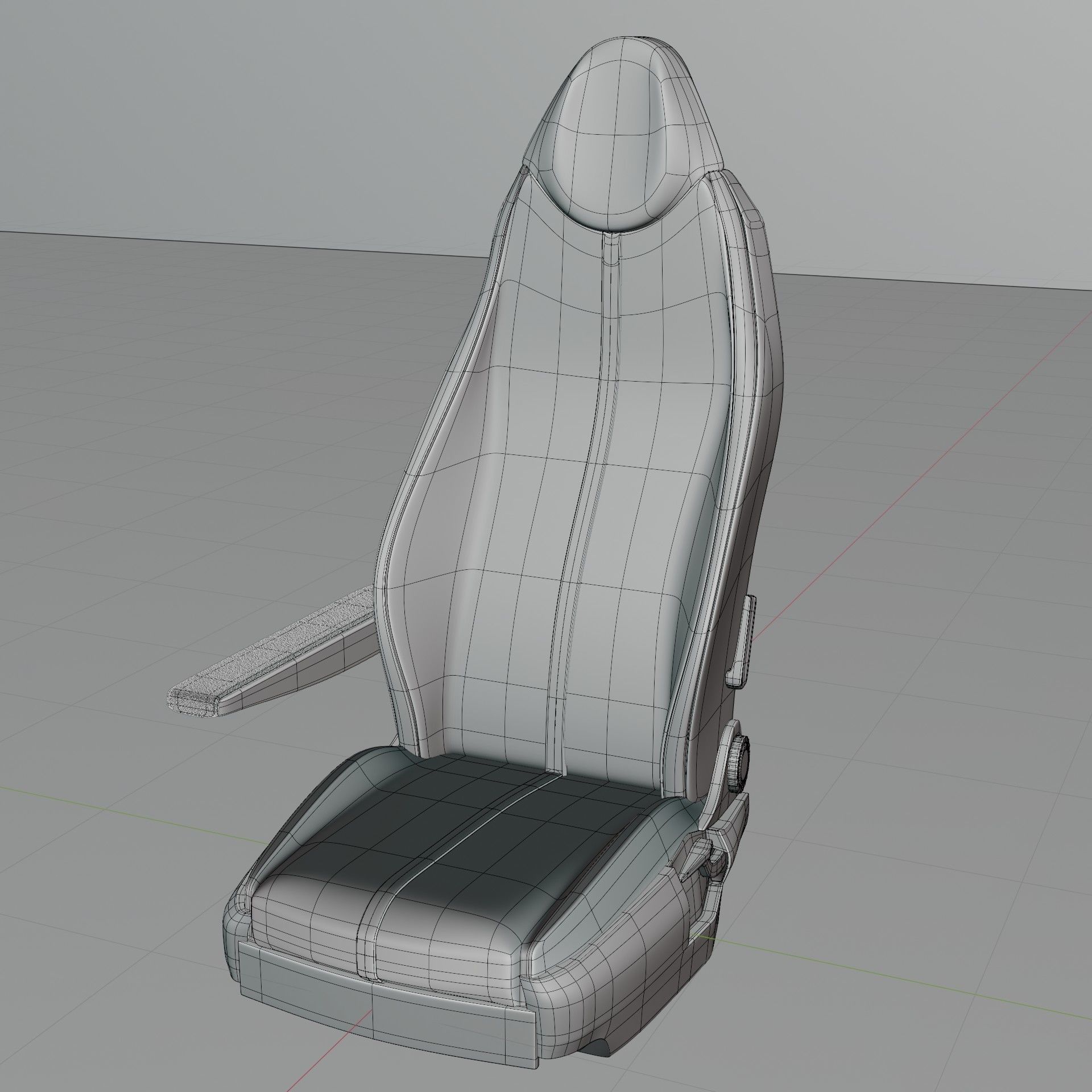 Car seat 3D model | CGTrader