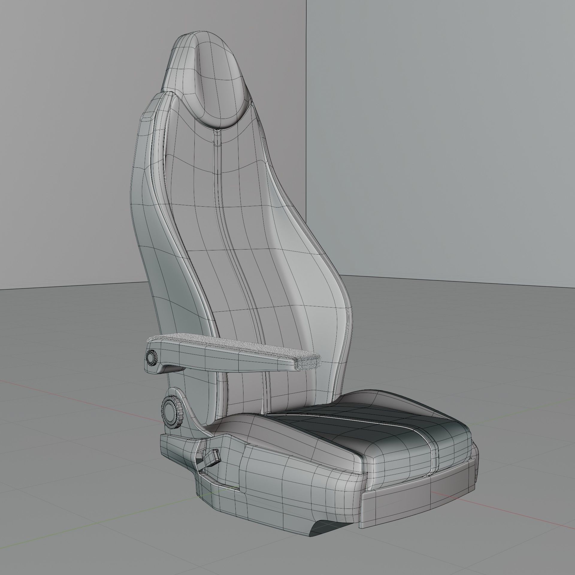 Car seat 3D model | CGTrader