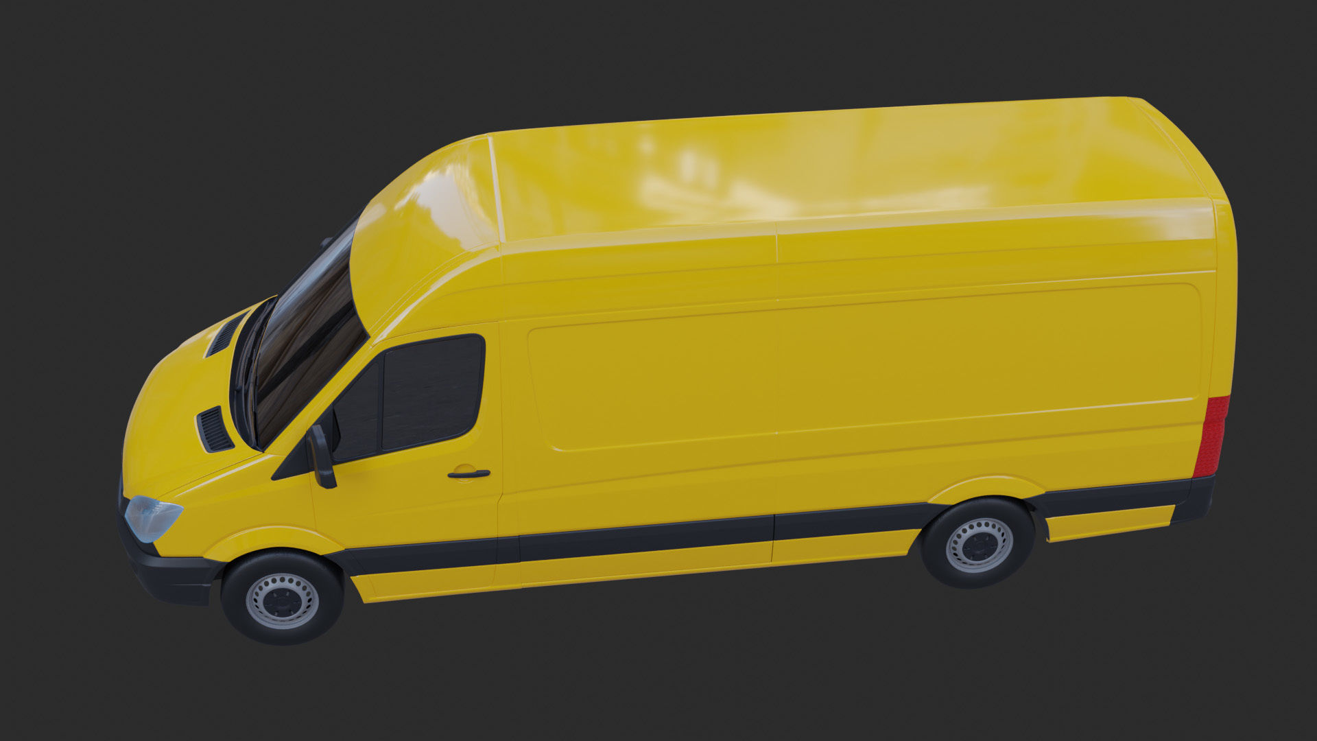 Mercedes Benz Sprinter delivery van 3D model | CGTrader