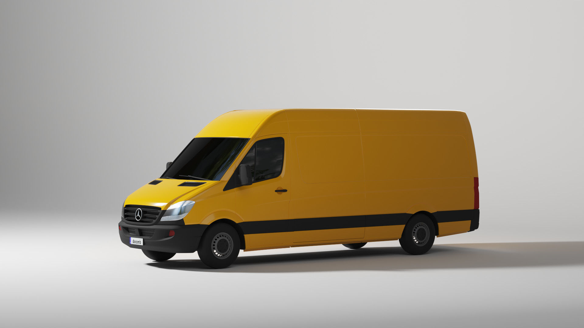 Mercedes Benz Sprinter delivery van 3D model | CGTrader
