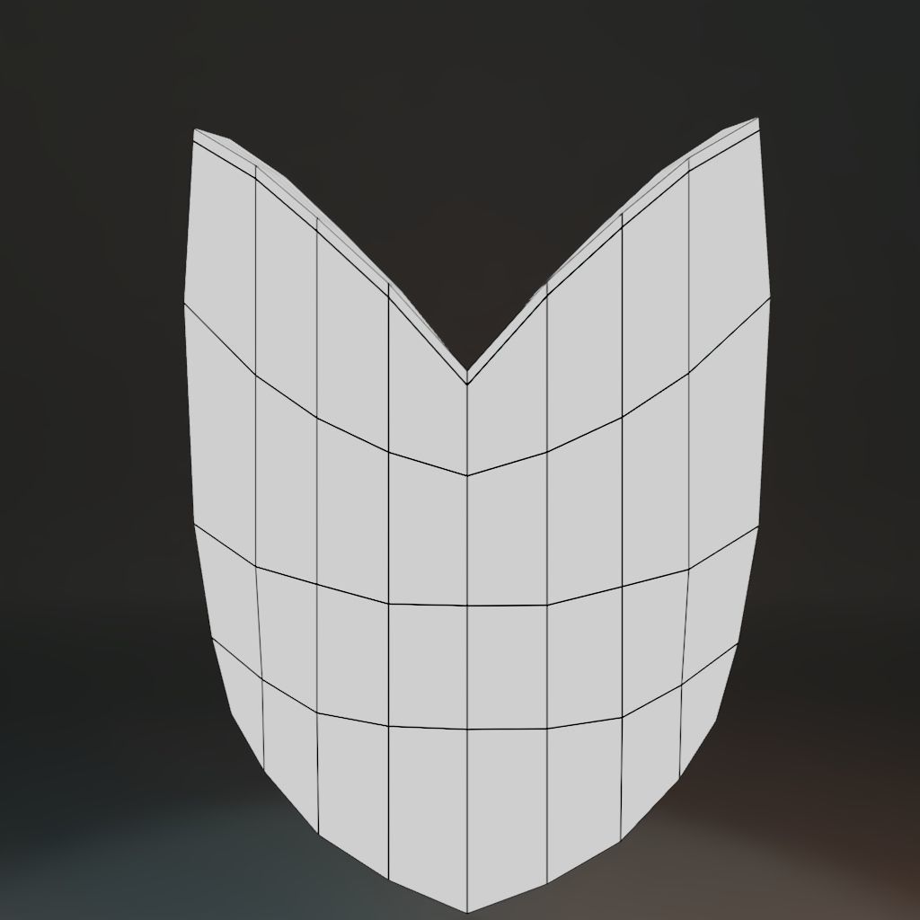 3D model Noodle Mask from Gorillaz VR / AR / low-poly | CGTrader