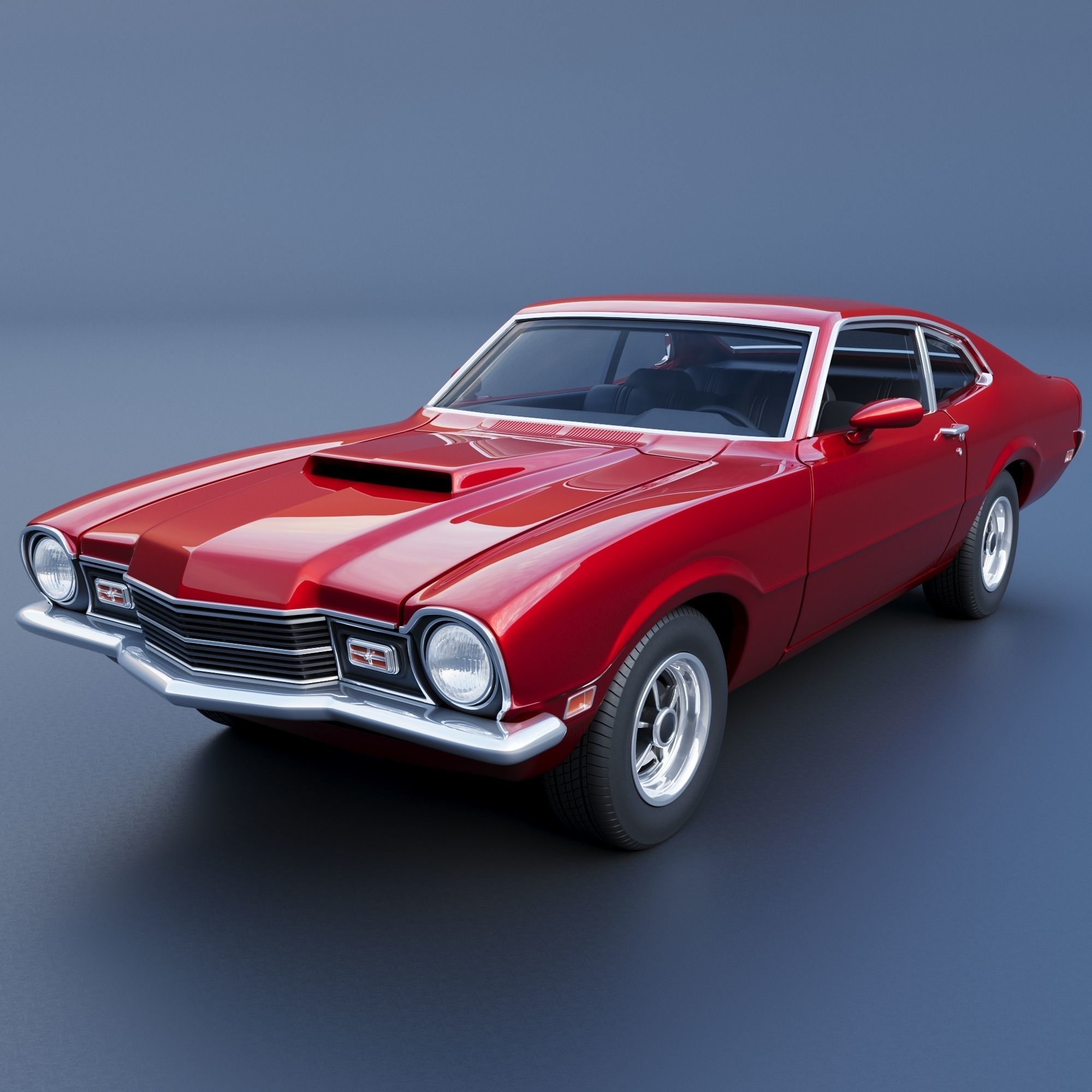 Mercury Comet 1971 3D model 3D printable | CGTrader