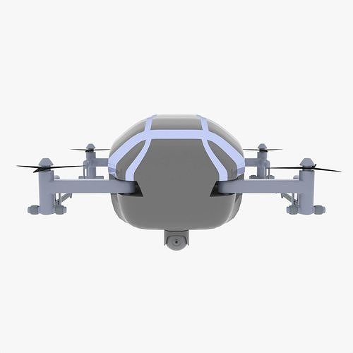Sci-fi Drone 3D model animated rigged | CGTrader