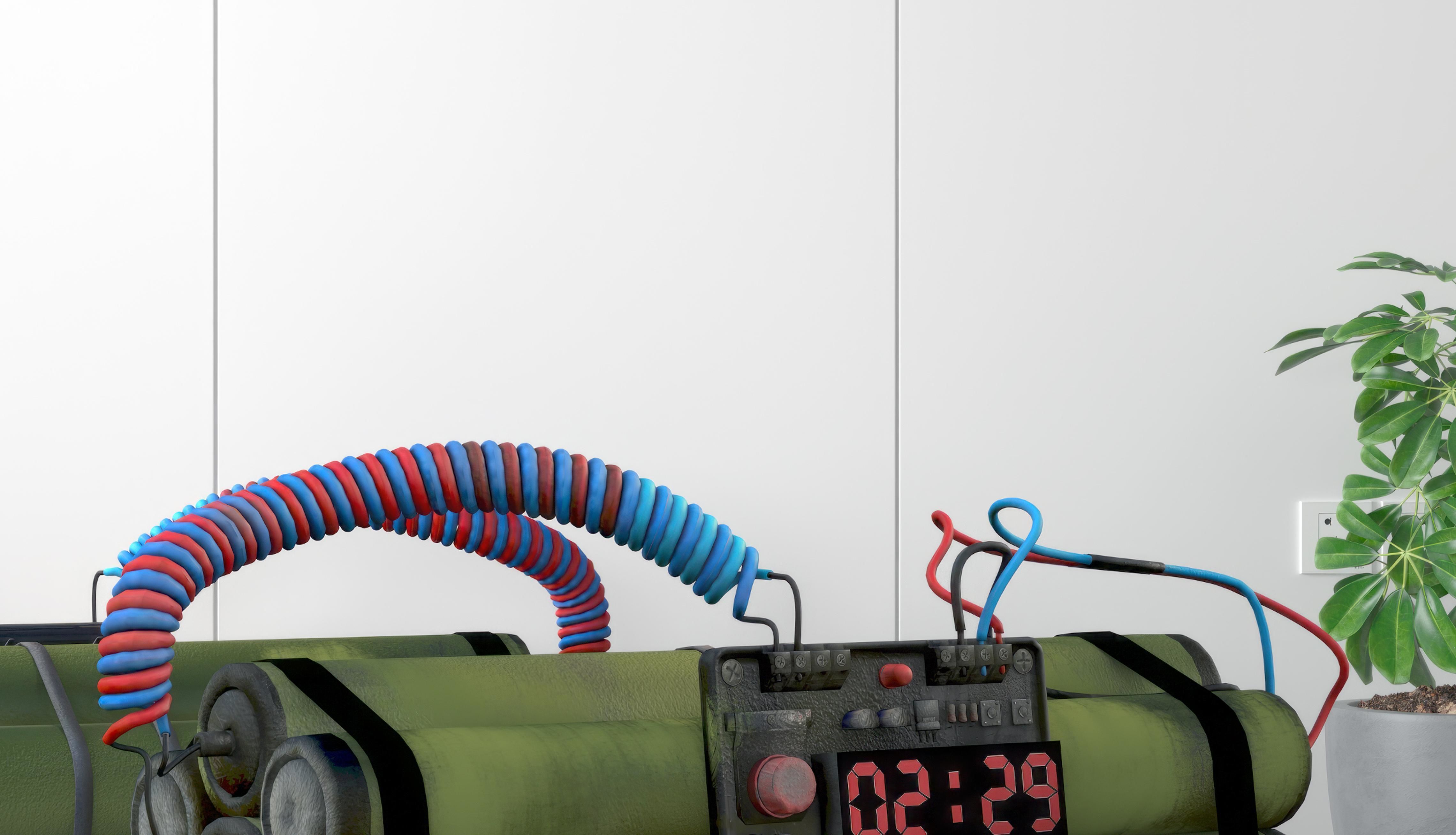 Modern Equipment monomer equipment Bomb 3D model | CGTrader