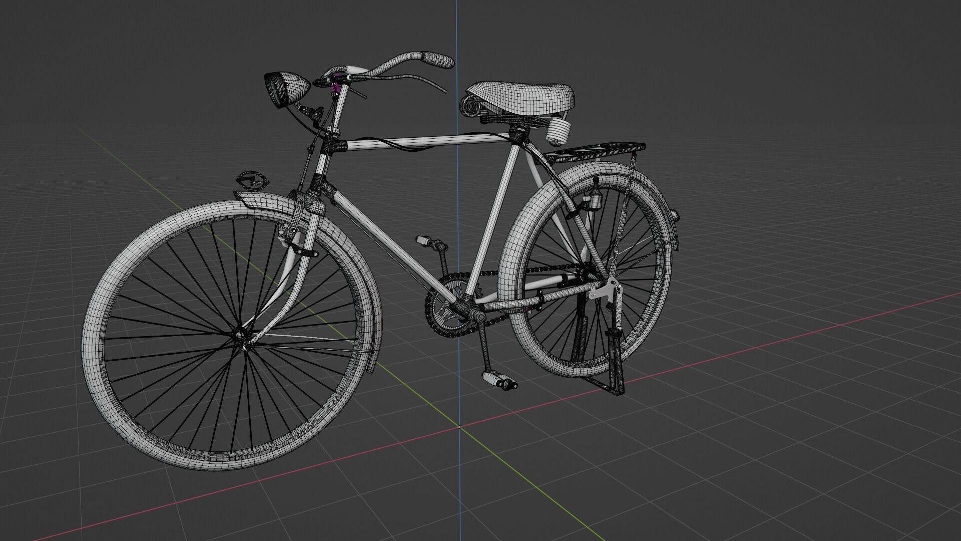 rusted cycle free 3D model | CGTrader