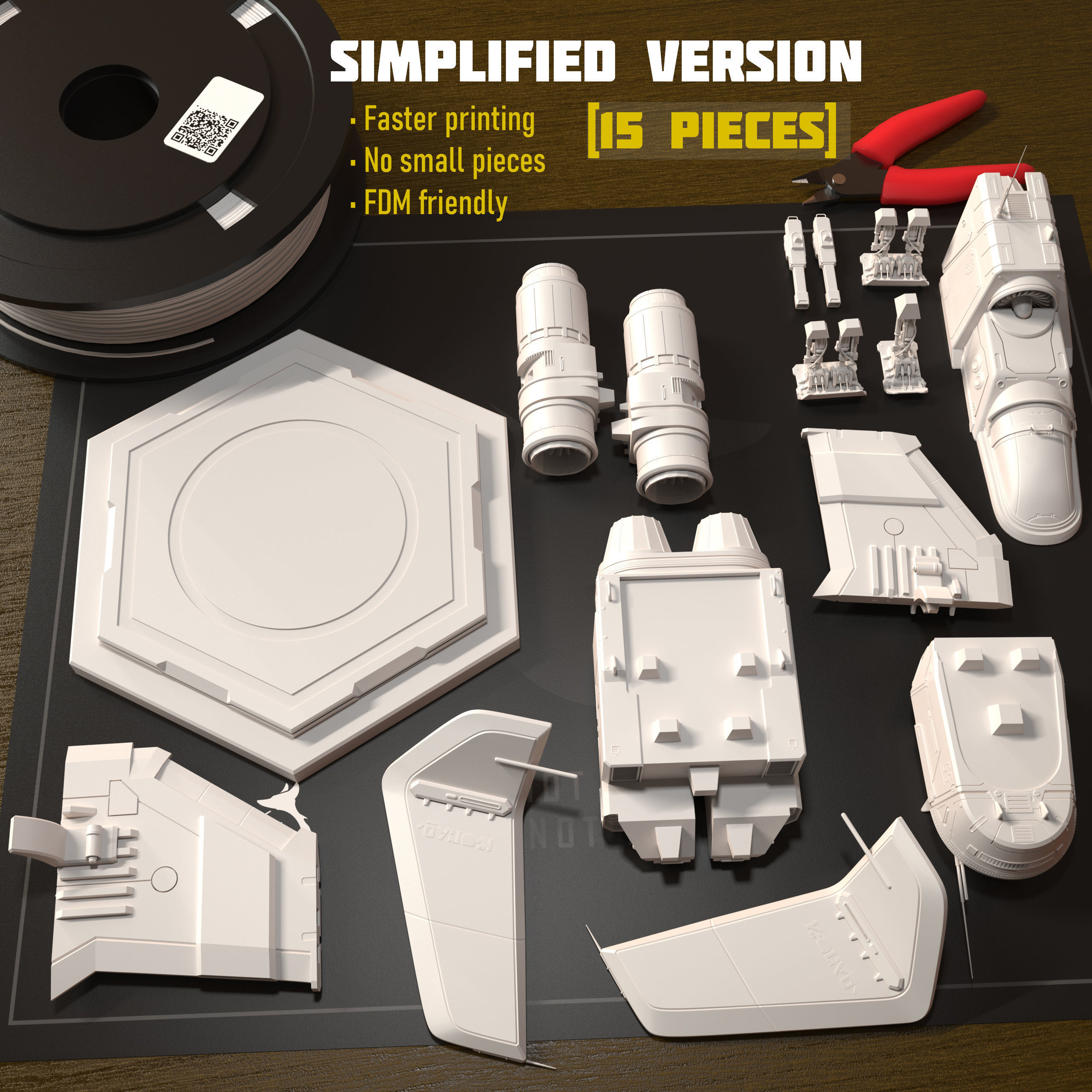 Samiho Studios - Radiant Pillar BC1 - STLs ready for printing 3D model ...