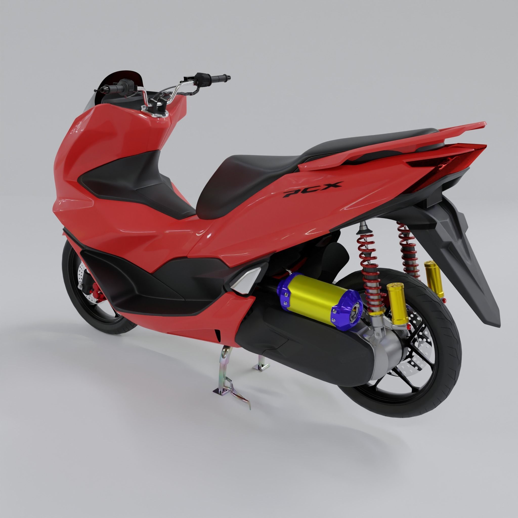 HONDA PCX 2022 3D model | CGTrader