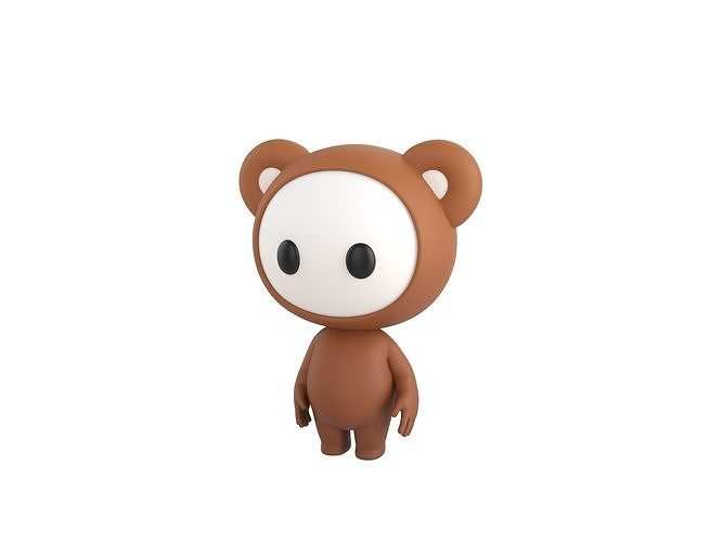 Character253 Rigged Mascot 3D model rigged | CGTrader