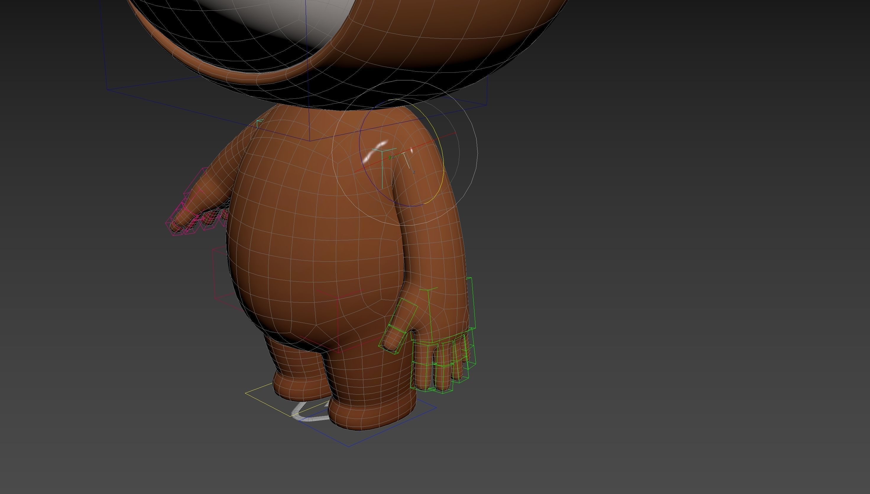 Character253 Rigged Mascot 3D model rigged | CGTrader