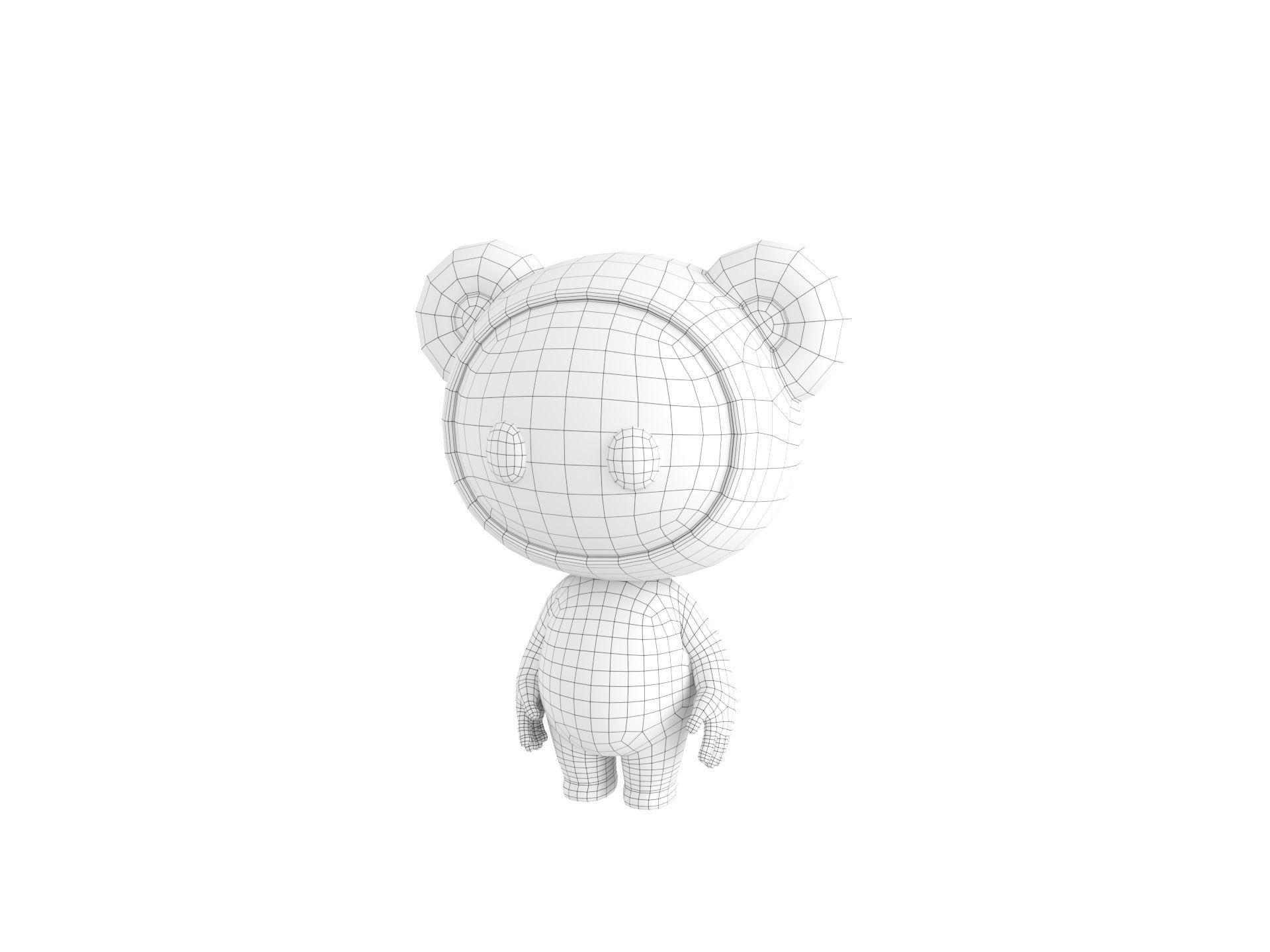 Character253 Rigged Mascot 3D model rigged | CGTrader