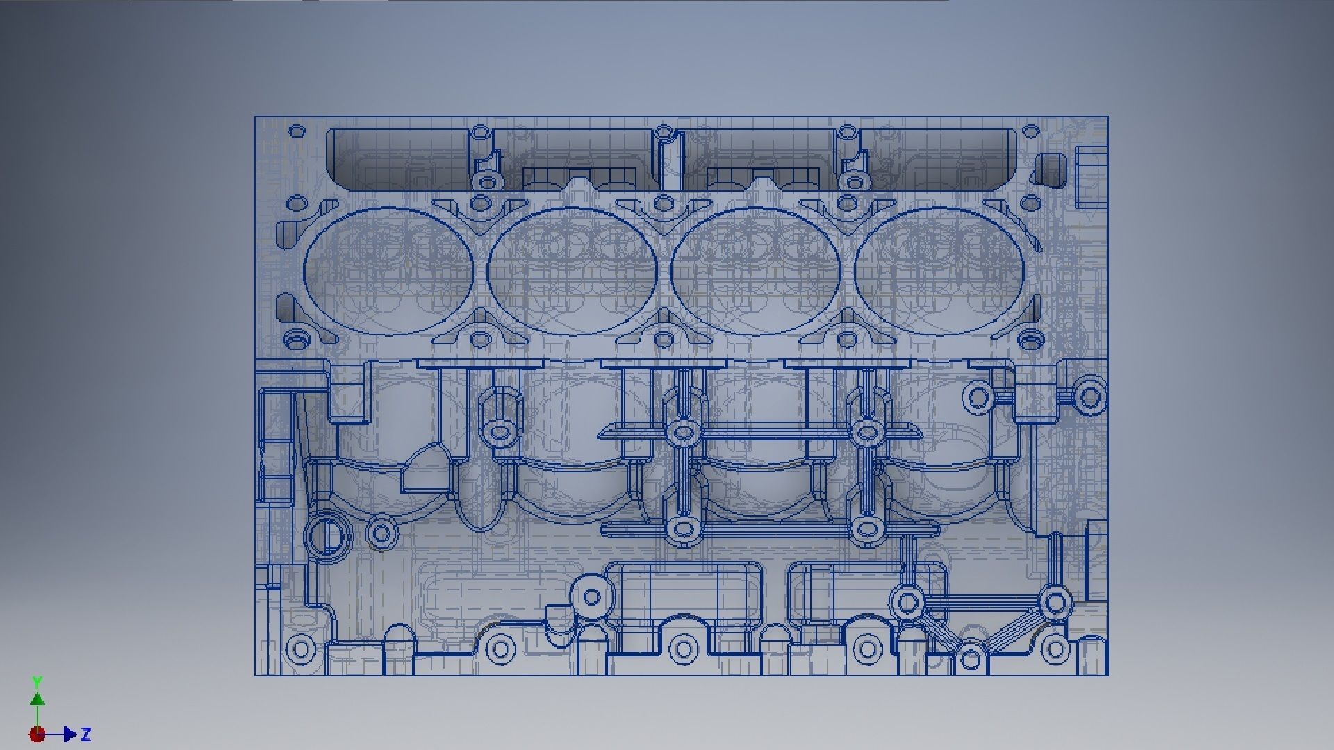 v8 engine block 3D model | CGTrader