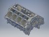 v8 engine block 3D model | CGTrader
