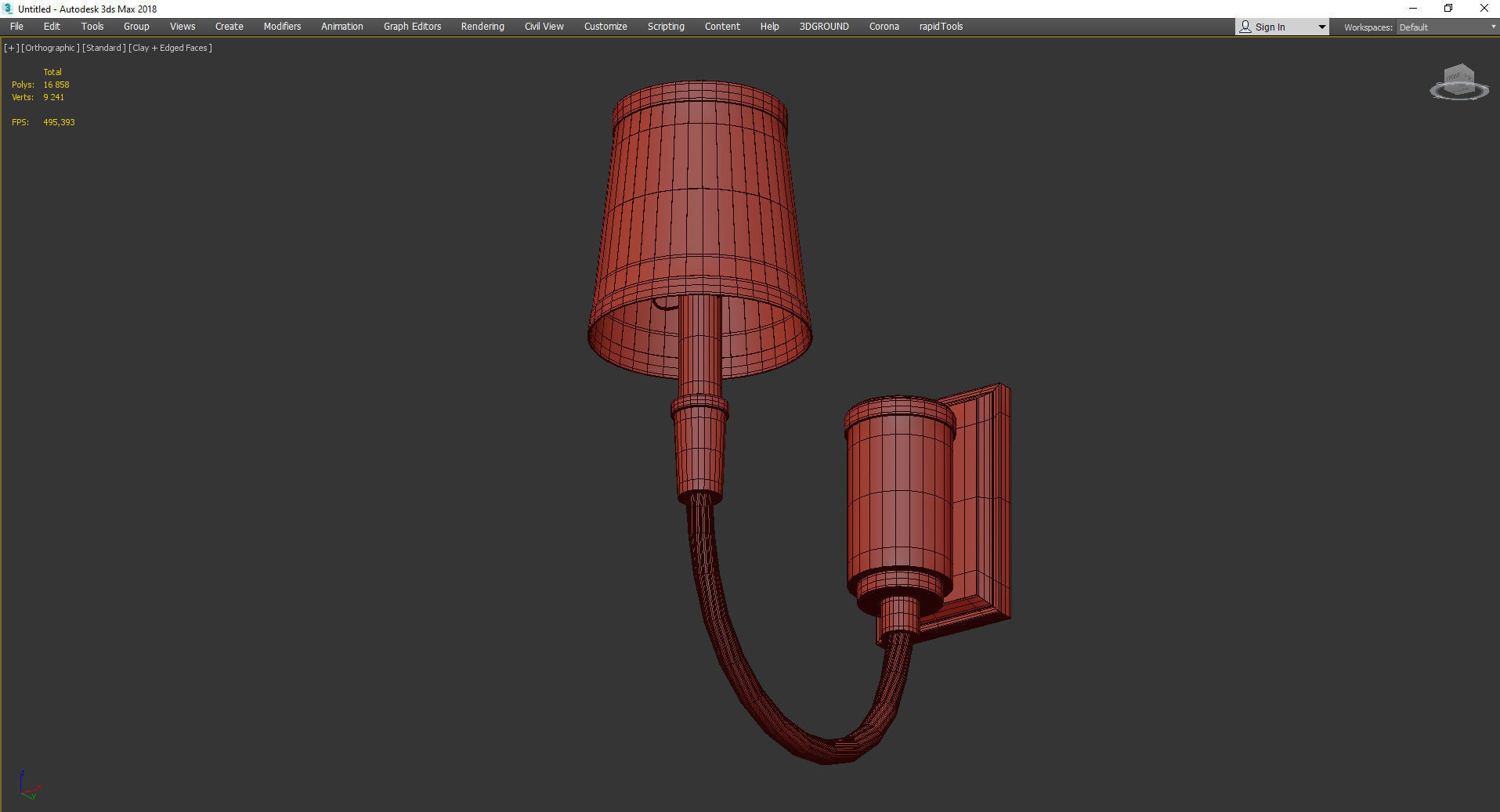 3D model VIVIEN WALL VR / AR / low-poly | CGTrader