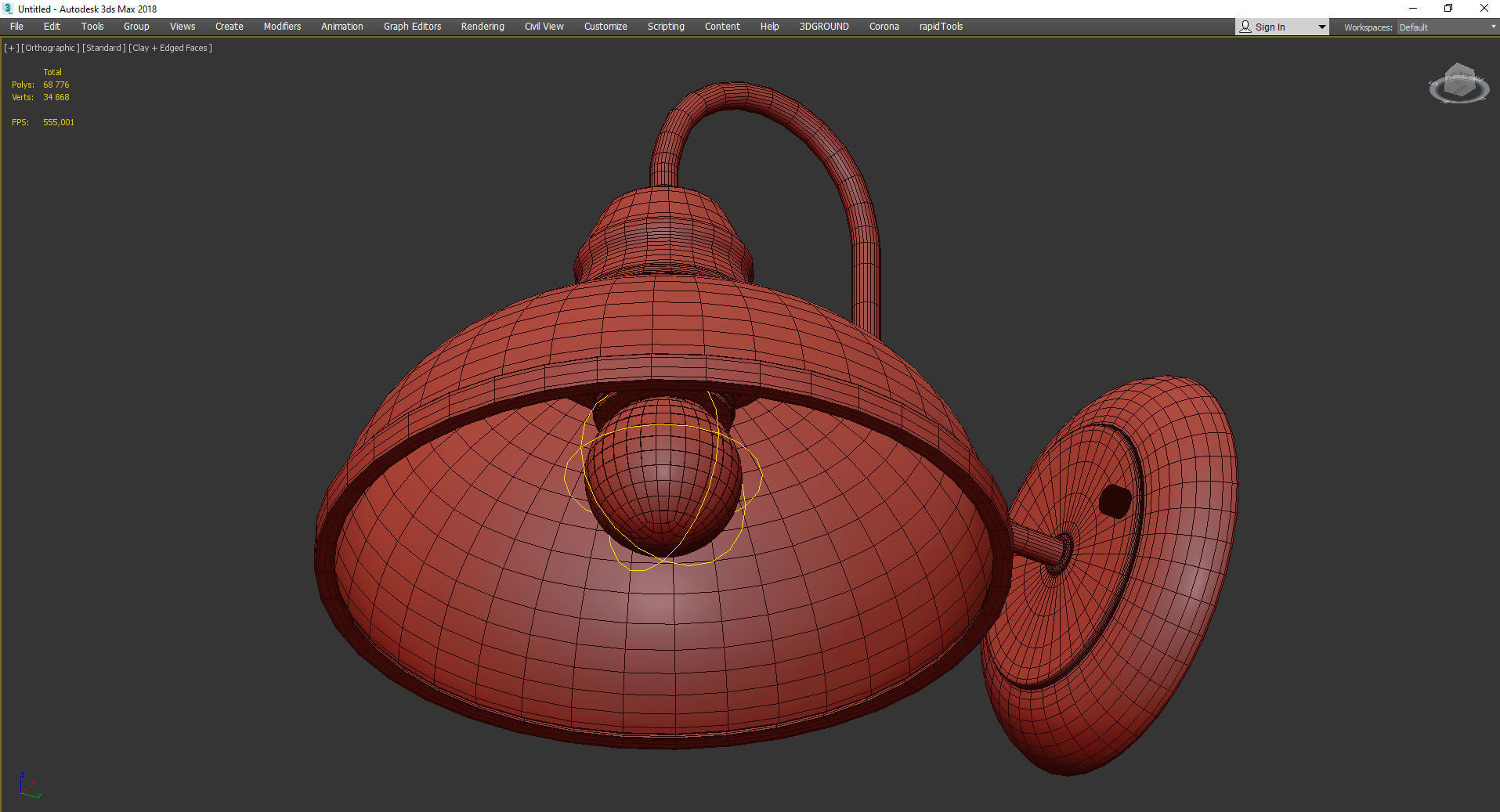 3D model LGO LGO SCONCE VR / AR / low-poly | CGTrader