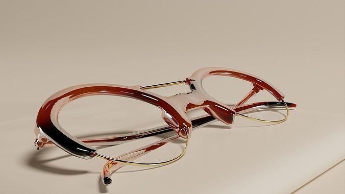 High-Quality 3D Animated Spectacles 3D model animated rigged | CGTrader