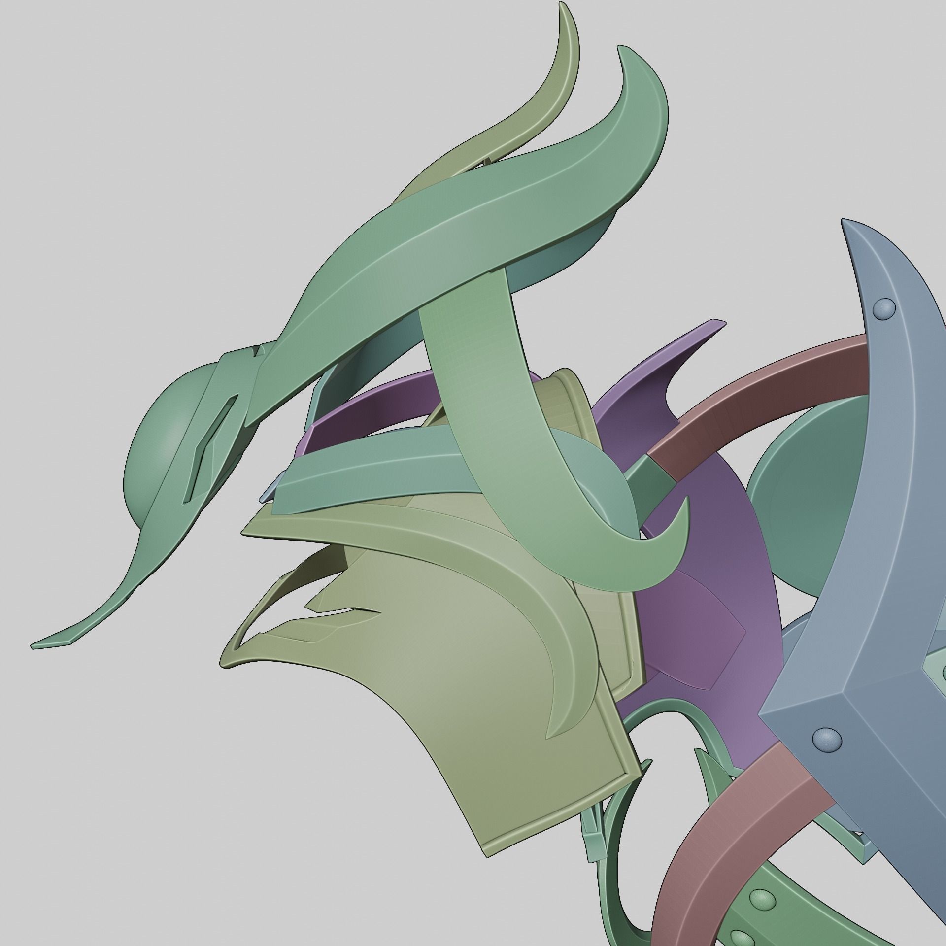 Shadowheart Armor Baldurs Gate 3 3D model 3D printable | CGTrader